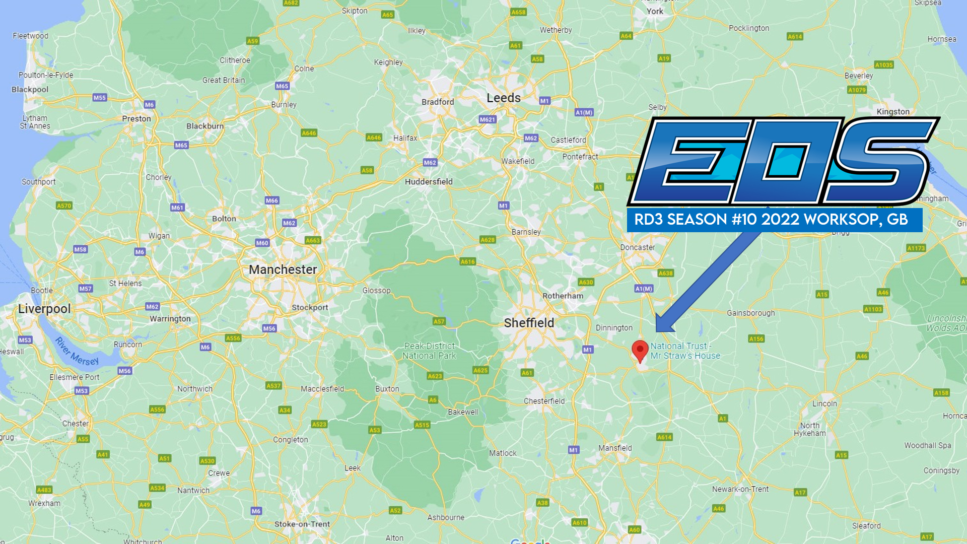 EOS goes Great Britain with RD2 taking place in Worksop!